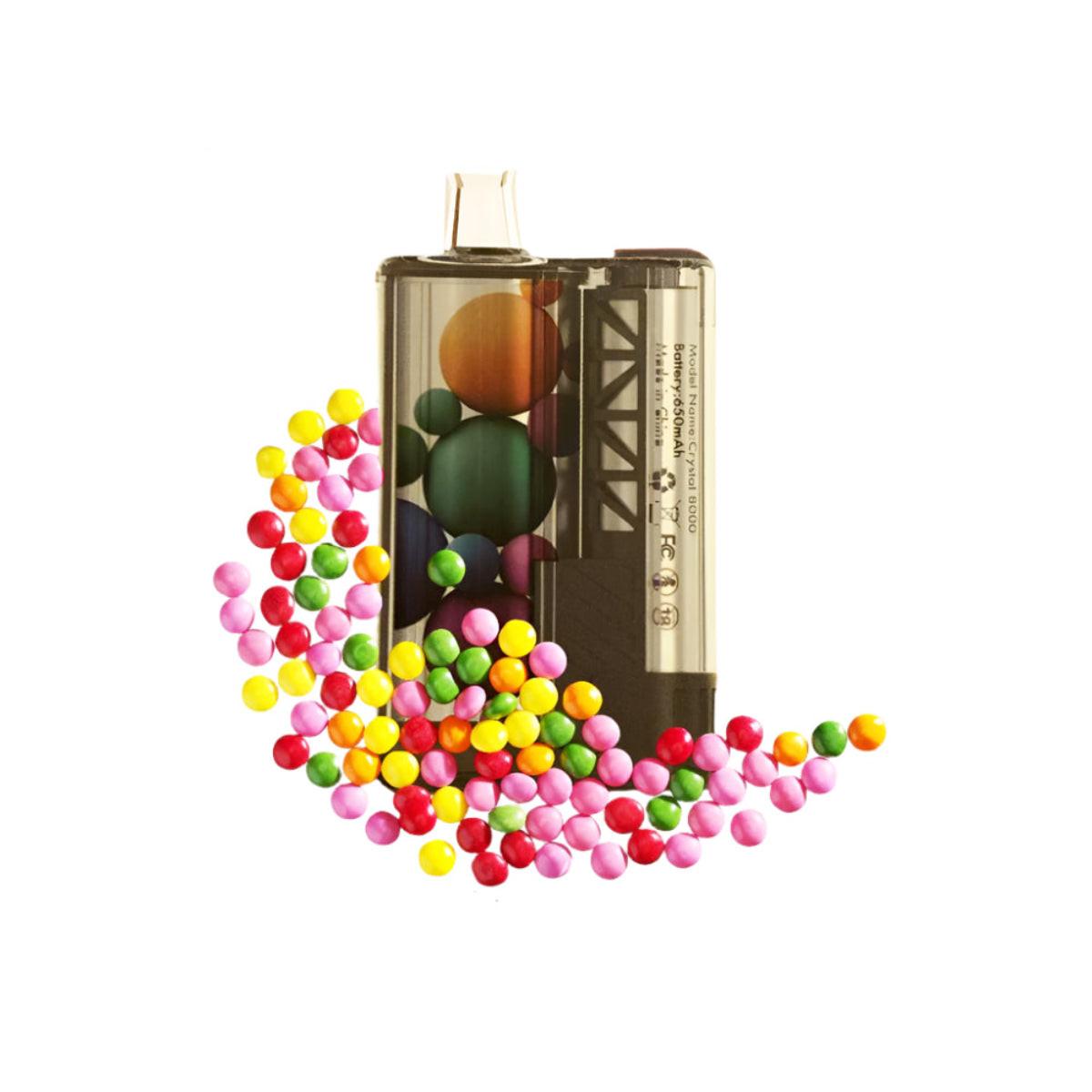VAPSI Crystal 8K Skittles Disposable Candy | الكلان فيب